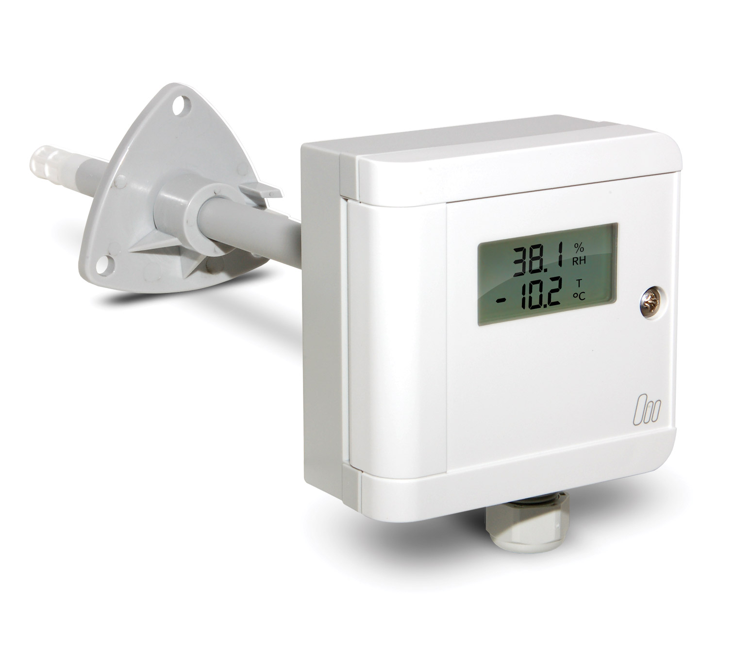 Humidity and temperature transmitter DK - duct mounted | Galltec + Mela